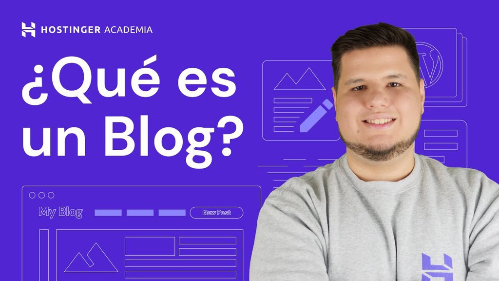 ¿Qué es un blog? - video explicativo