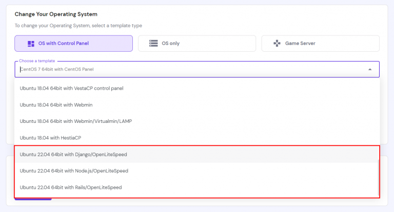 Save Time On VPS Setup With New OpenLiteSpeed VPS Templates