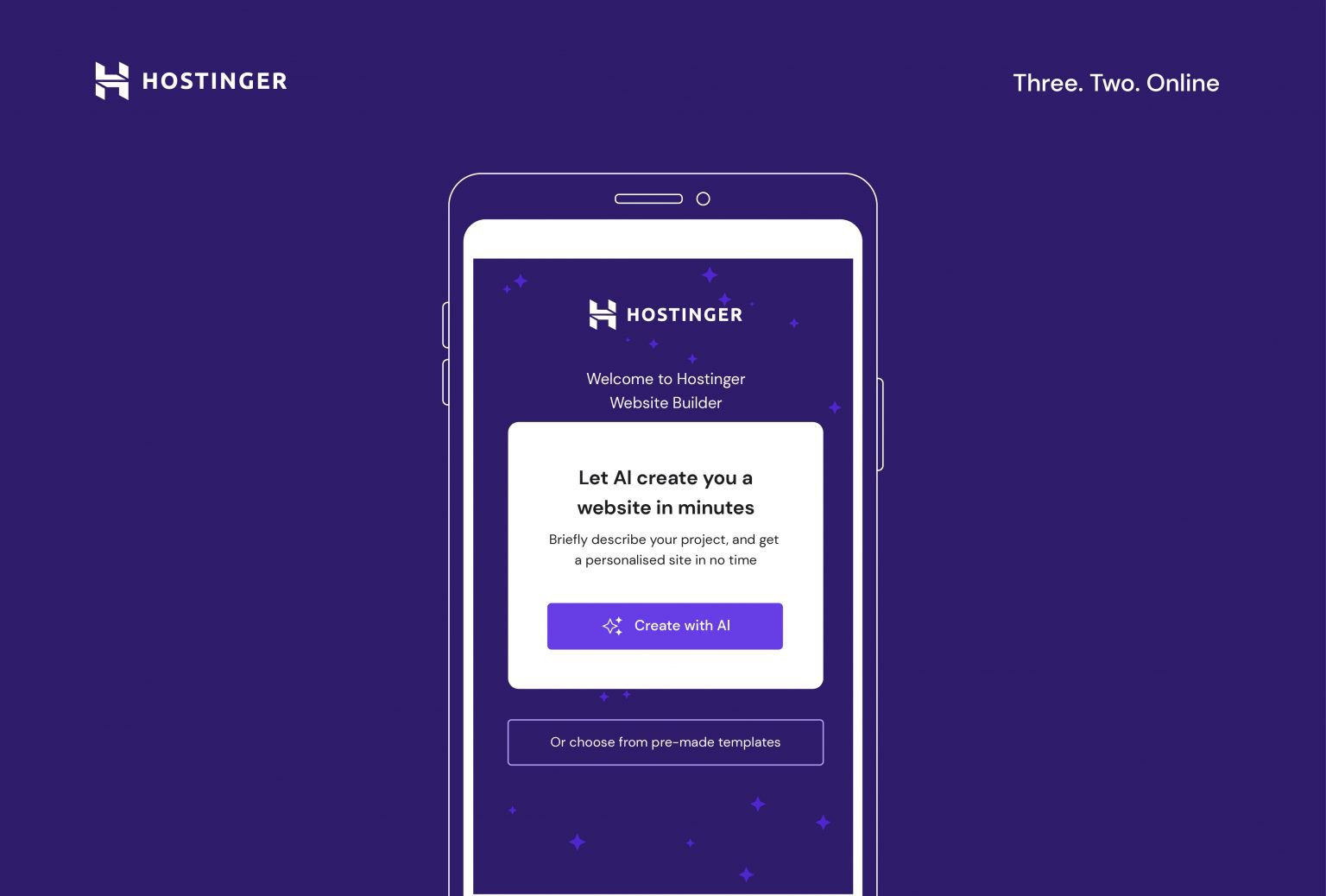 Create Websites on a Smartphone With Hostinger Website Builder