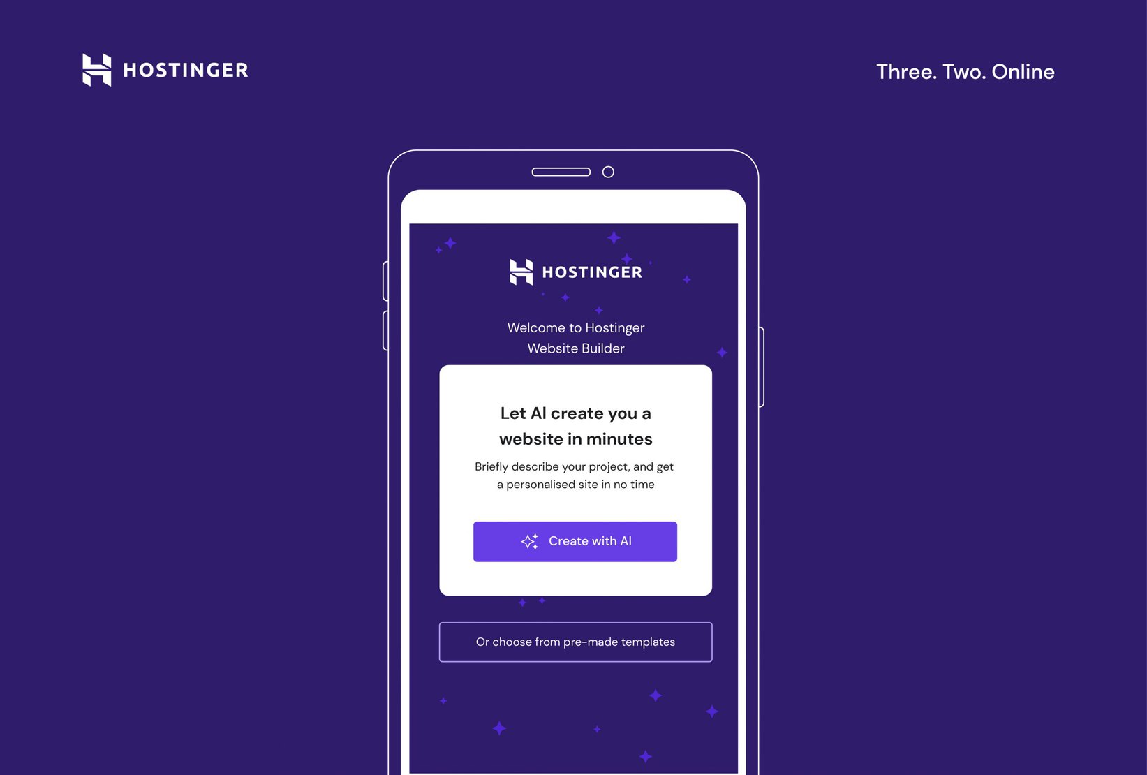 Create Websites on a Smartphone With Hostinger Website Builder