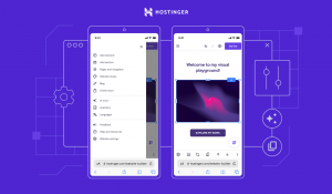Create Websites on a Smartphone With Hostinger Website Builder