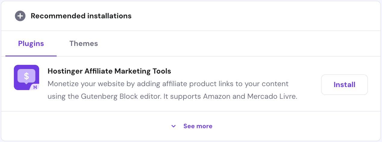 Launch your affiliate website easier with Hostinger
