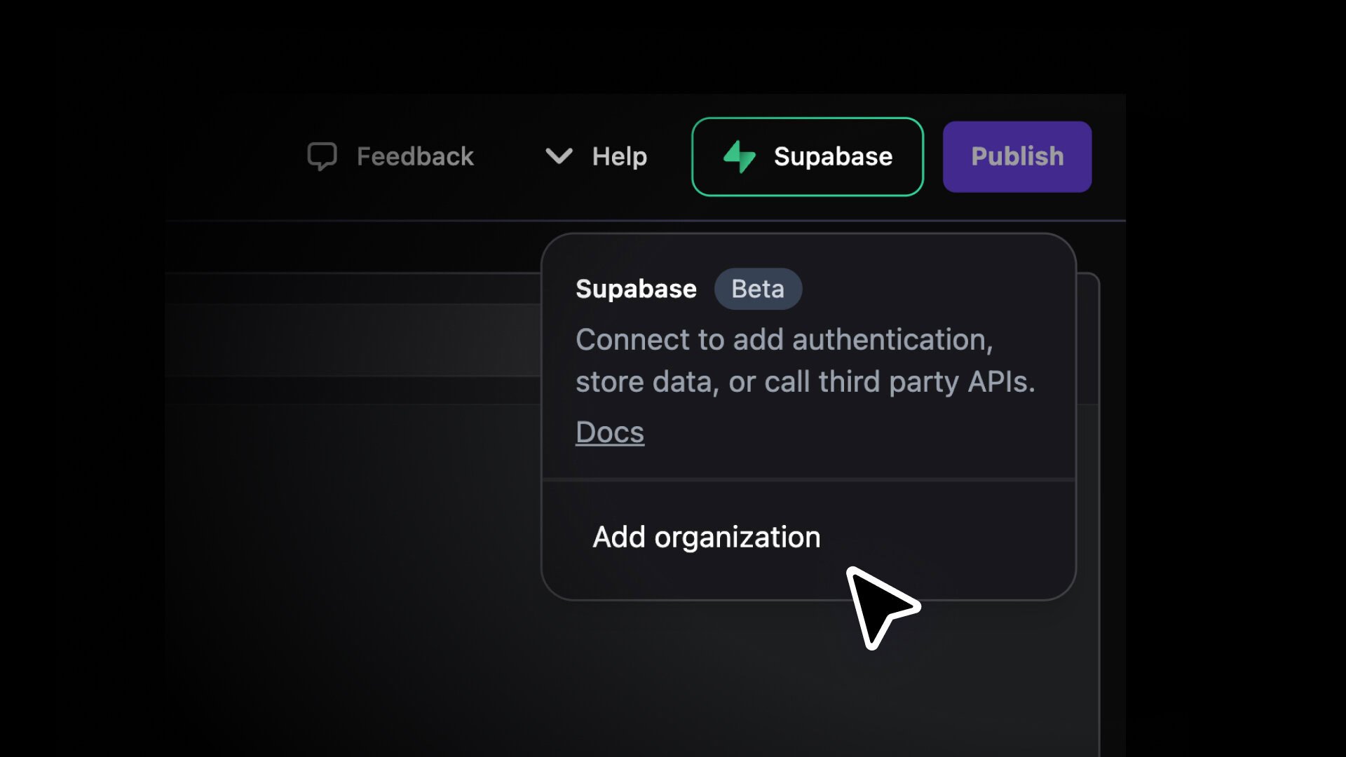 Hostinger Horizons: Connect your web app to Supabase in a few clicks