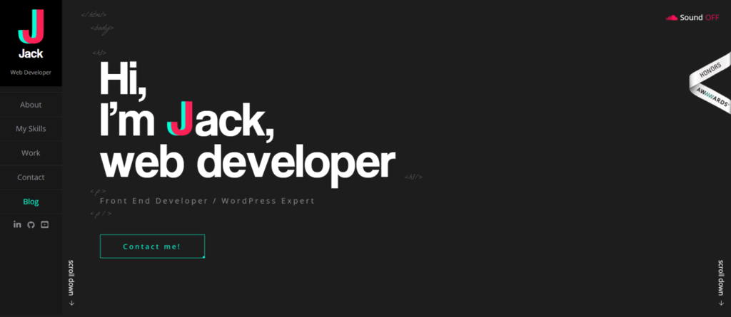 Portfólio desenvolvedor web: 25 exemplos para se inspirar