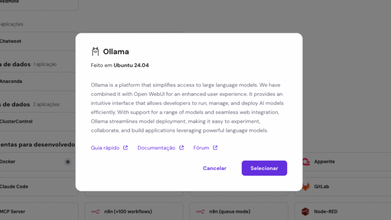 Tutorial Ollama GUI: como configurar e usar com o Open WebUI