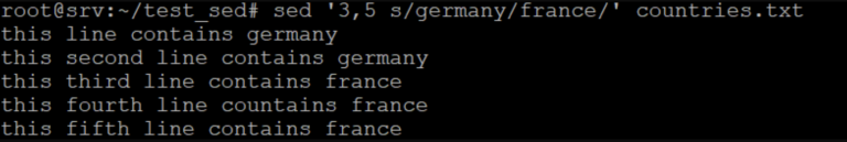 Cómo utilizar el comando sed de Linux: ejemplos y casos de uso