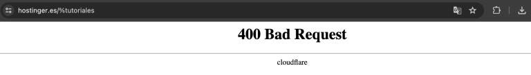 Error HTTP 400 Bad Request: 5 métodos fáciles para arreglarlo
