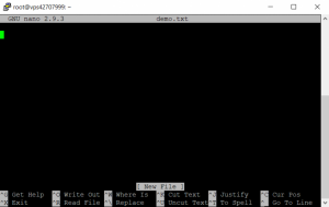 Cómo instalar Nano Text Editor