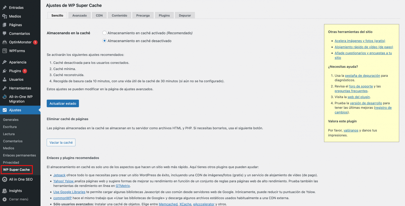 Cómo borrar la caché de WordPress (6 métodos con y sin plugins)