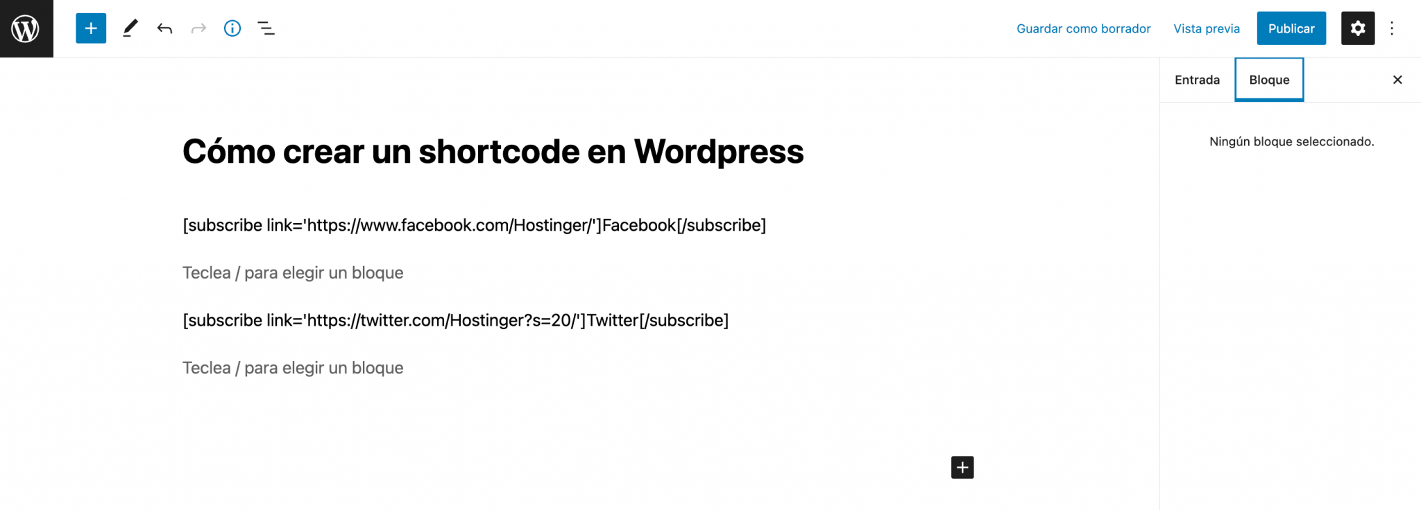 Cómo crear un shortcode en WordPress: guía paso a paso