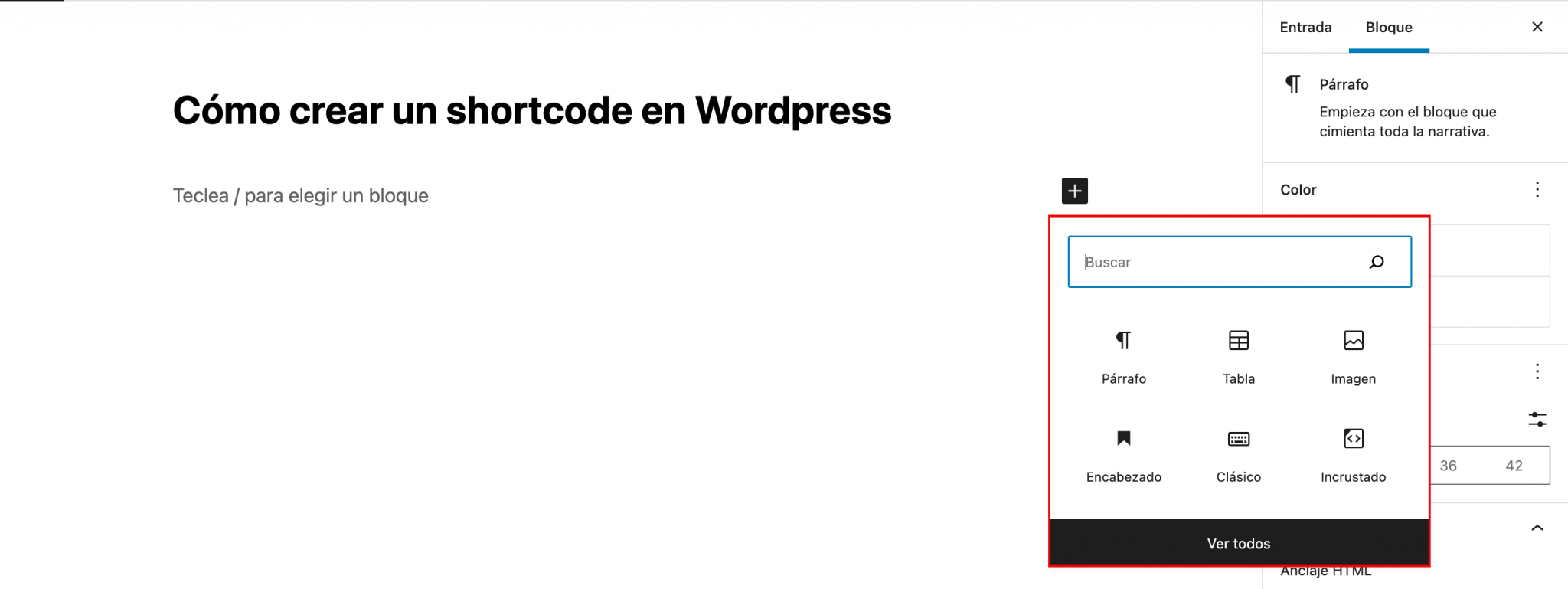 Cómo crear un shortcode en WordPress: guía paso a paso