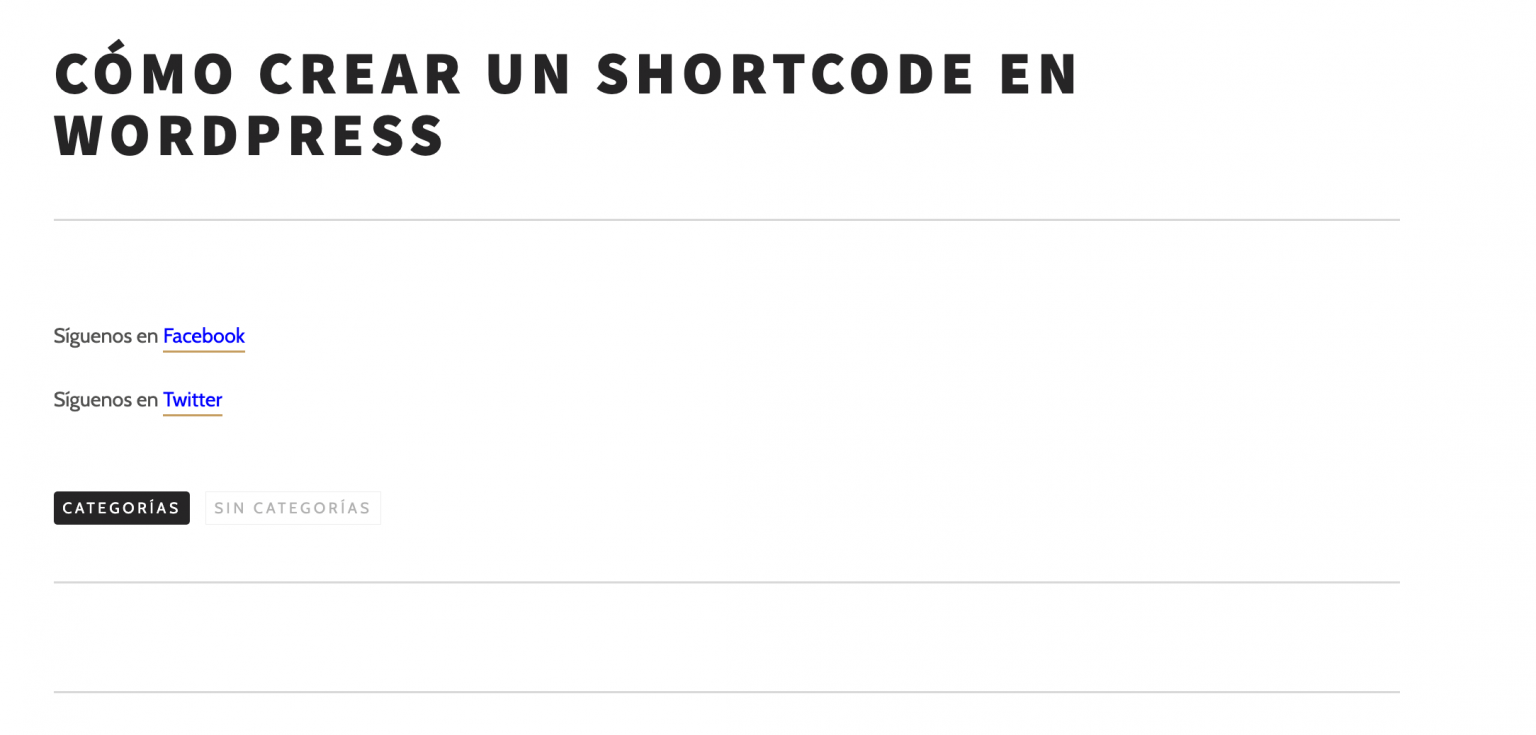 Cómo crear un shortcode en WordPress: guía paso a paso