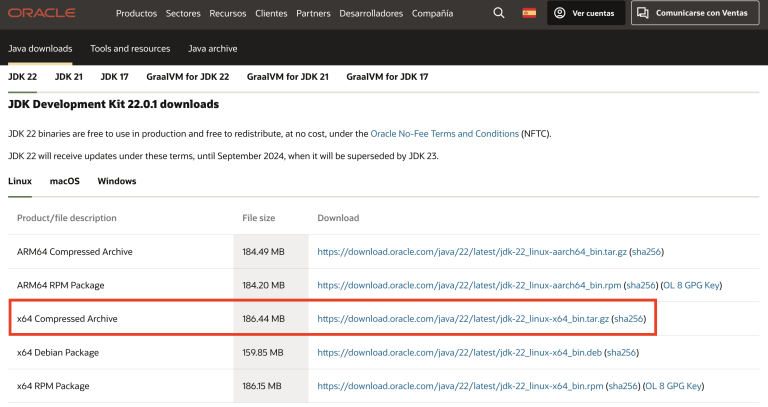 Cómo instalar Java en Ubuntu 22.04 en 2025