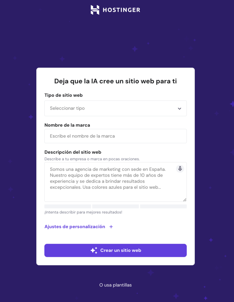 Guía fácil de 9 pasos para crear una página web de fotografía