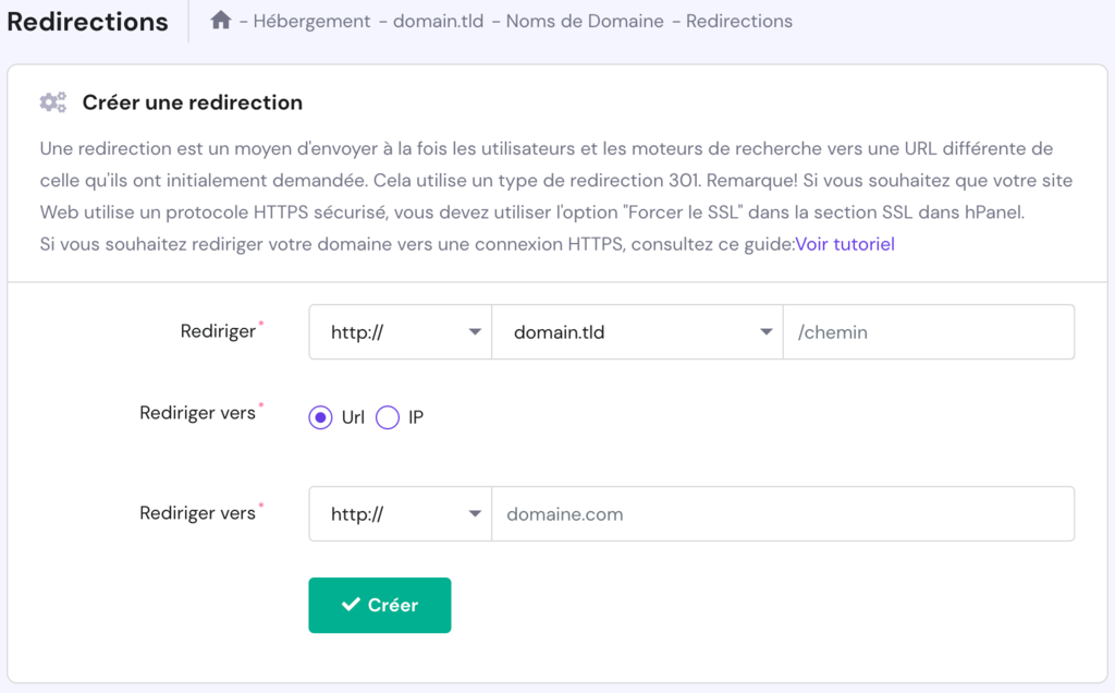 Comment Créer une Redirection de Site Web Facilement