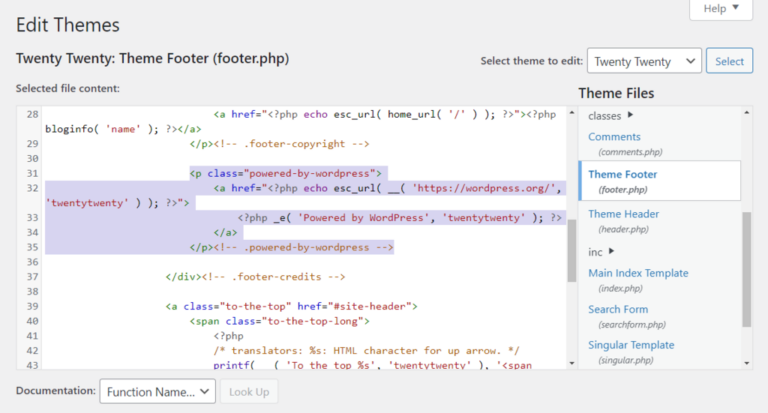 Comment Modifier le Footer WordPress : Guide Pour Débutants