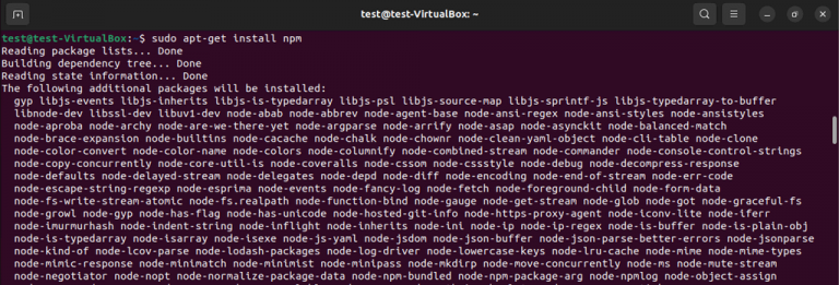 Comment Installer Node.js et NPM Sur Ubuntu