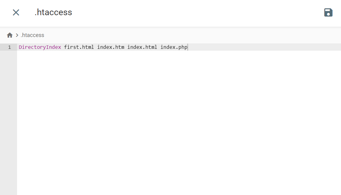 Cara Mengganti File Index dengan .htaccess