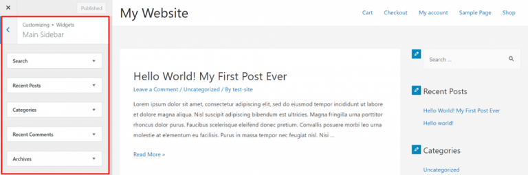Apa Itu Sidebar WordPress? Pengertian & Cara Membuatnya