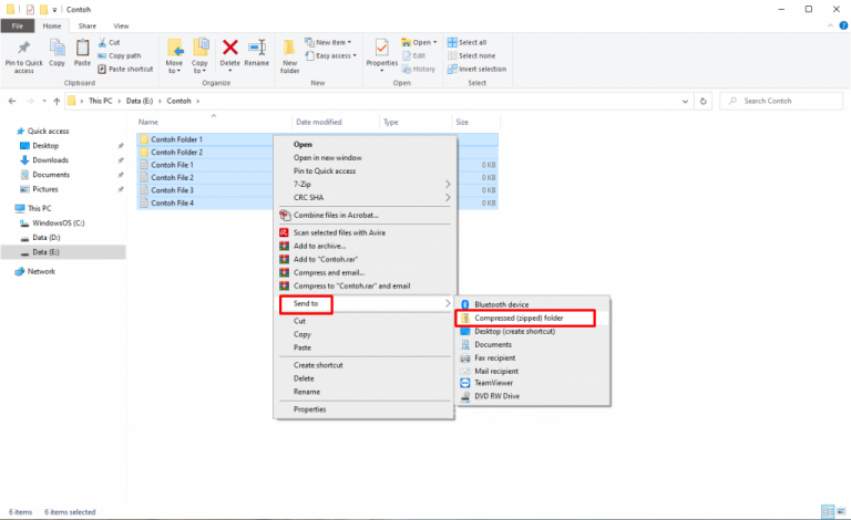 Cara membuka file ZIP dan RAR + membuatnya di laptop