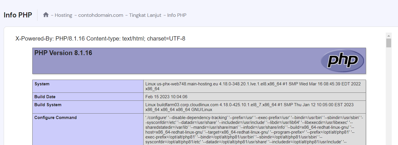 Cara Membuat Script Phpinfo dan Melihat Informasi Phpinfo