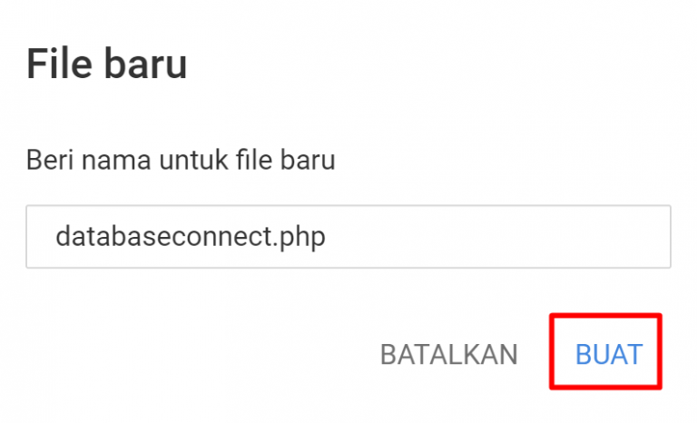 Cara Membuat Koneksi PHP dengan Database MySQL