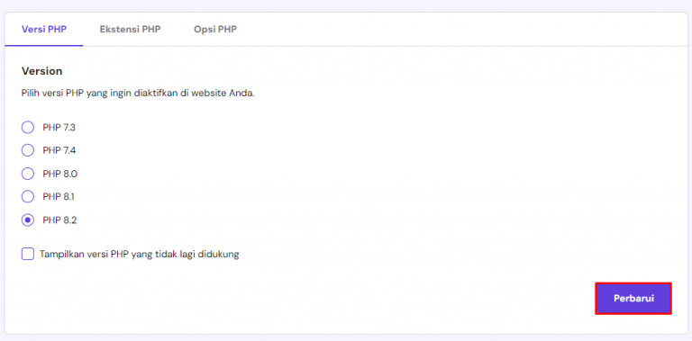 Cara Mengganti Versi PHP Website + Langkah Persiapannya