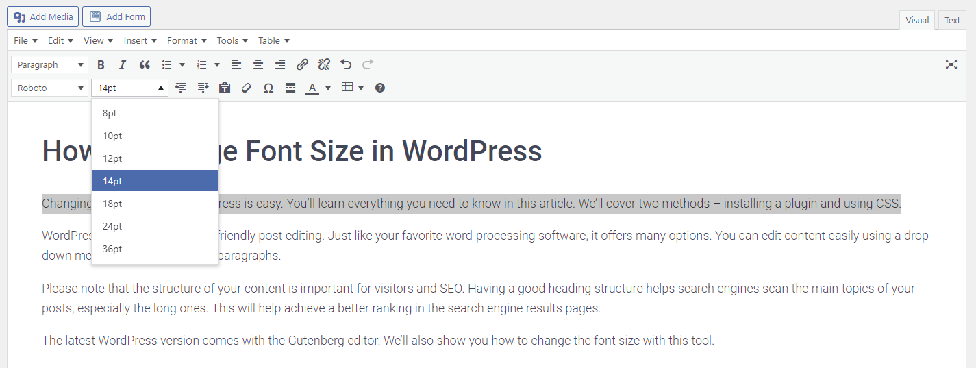 Cara Mengganti Font di WordPress dan Ukurannya (2 Metode)