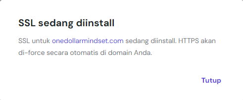 Cara Mendapatkan SSL Gratis yang Berlaku Selamanya
