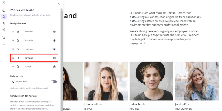 Contoh Halaman About Me untuk Website dan Blog