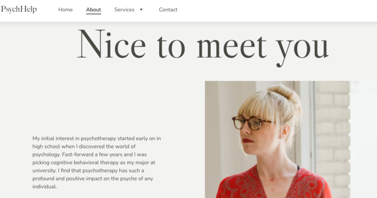 Contoh Halaman About Me untuk Website dan Blog