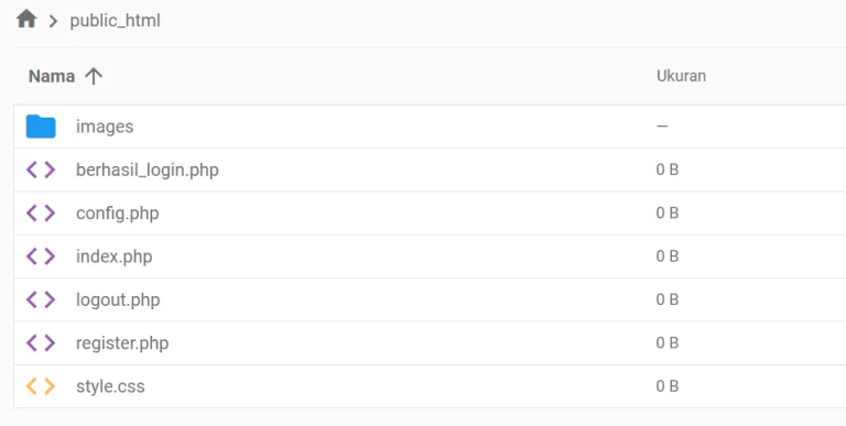 Cara Membuat Session Login PHP + Contoh Script