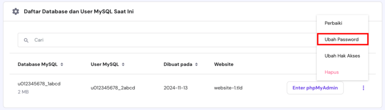 Cara backup dan restore database MySQL dengan SQL dump