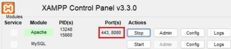 Cara Mengganti Port Apache dan MySQL di XAMPP