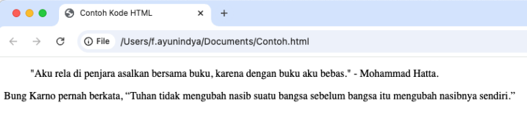 23 Contoh Coding HTML Sederhana yang Bisa Langsung Dicoba
