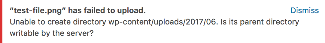 How to Fix the "Is its parent directory writable by the server?" Error ...