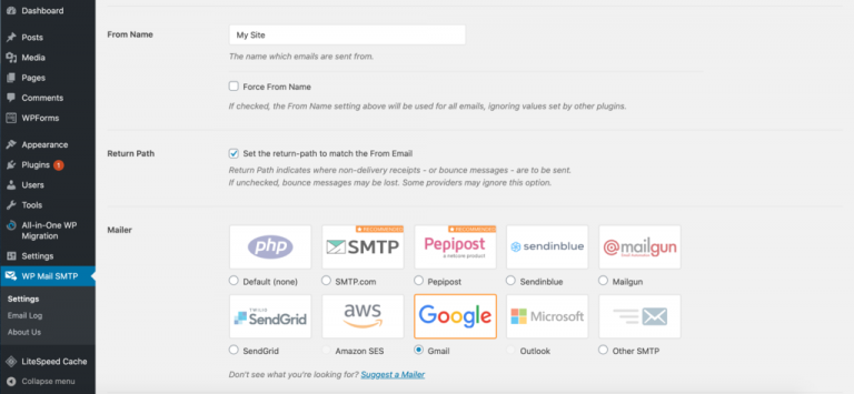 How to Use Google SMTP Server