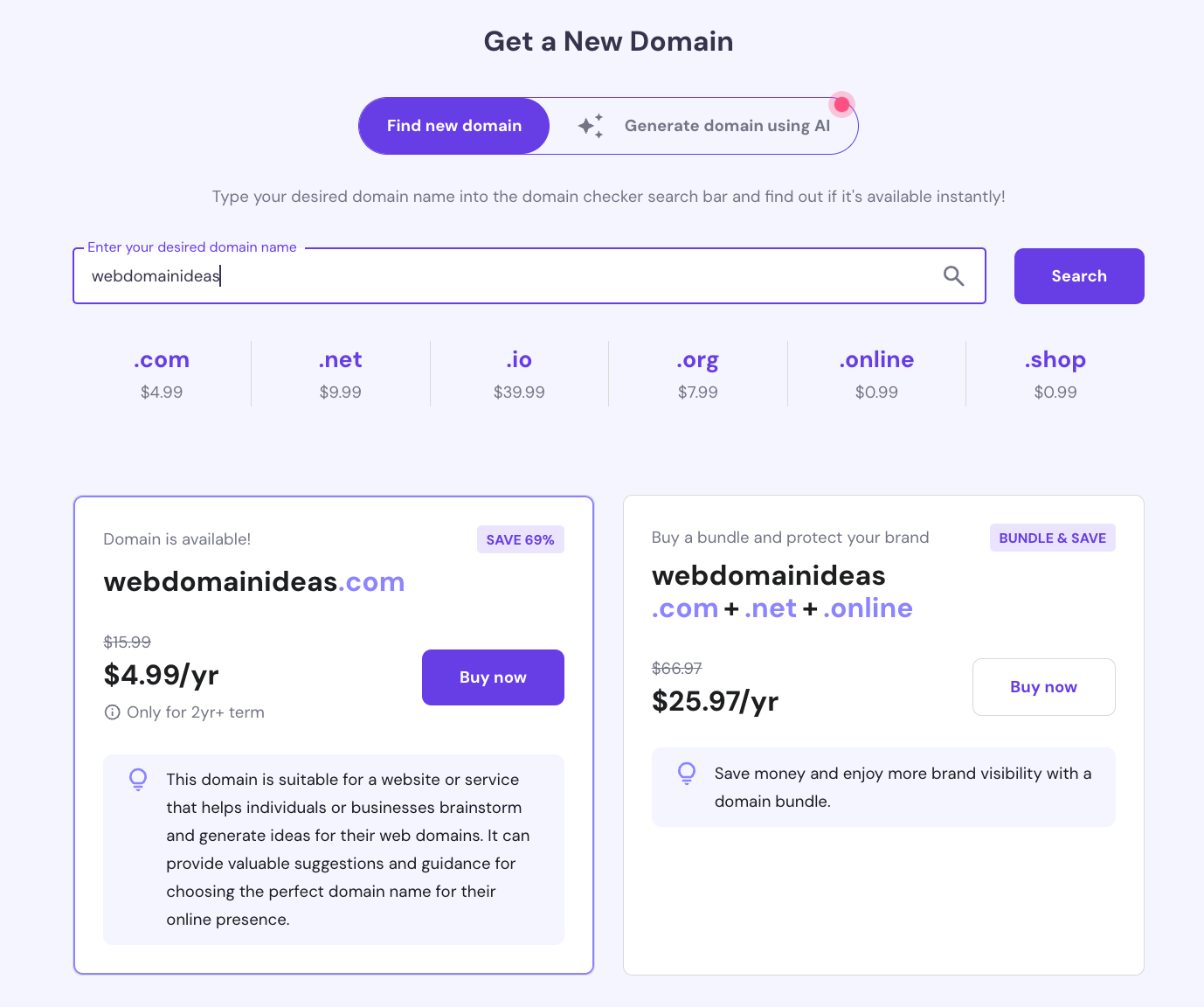 How Much Does a Domain Name Cost in 2025