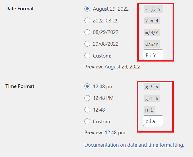 WordPress Date Format: How to Change Time and Date
