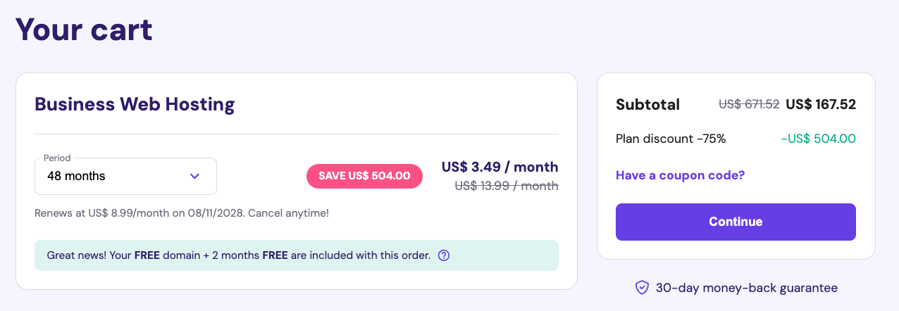How to buy hosting from Hostinger: A quick guide