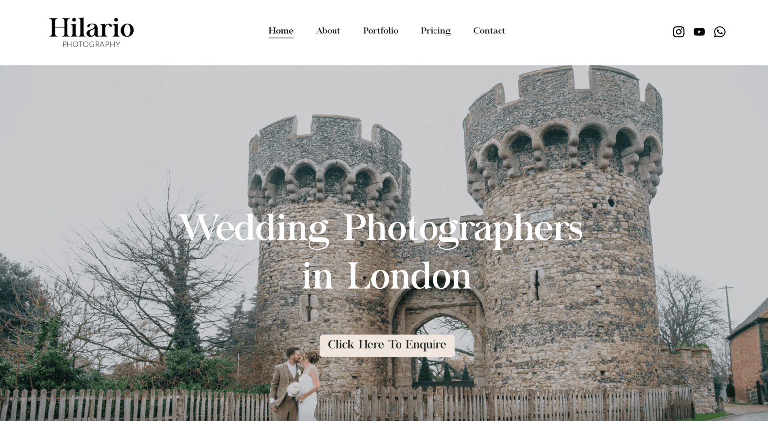 15+ best photography website examples for [year] built with Hostinger ...
