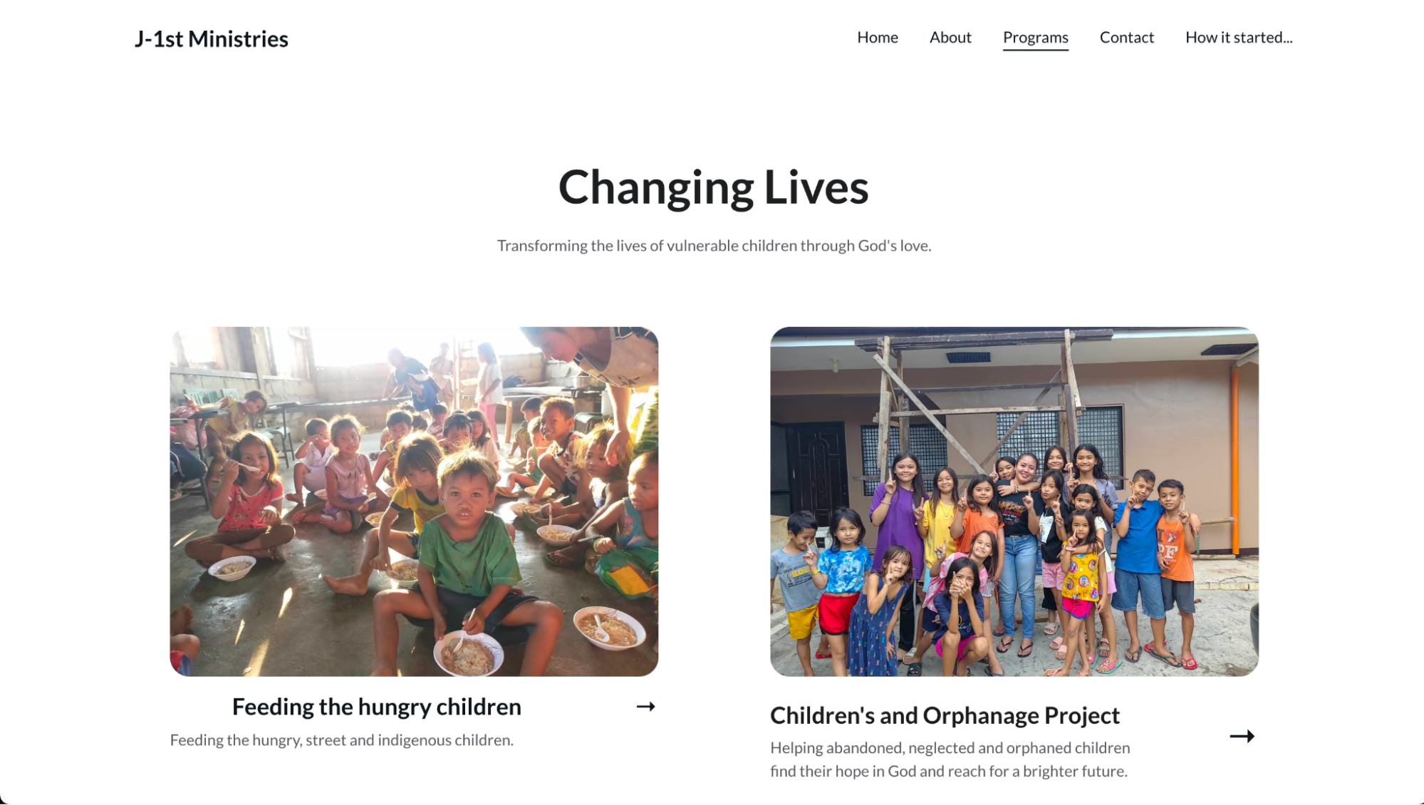 Charity website examples for [year]: Design and feature insights