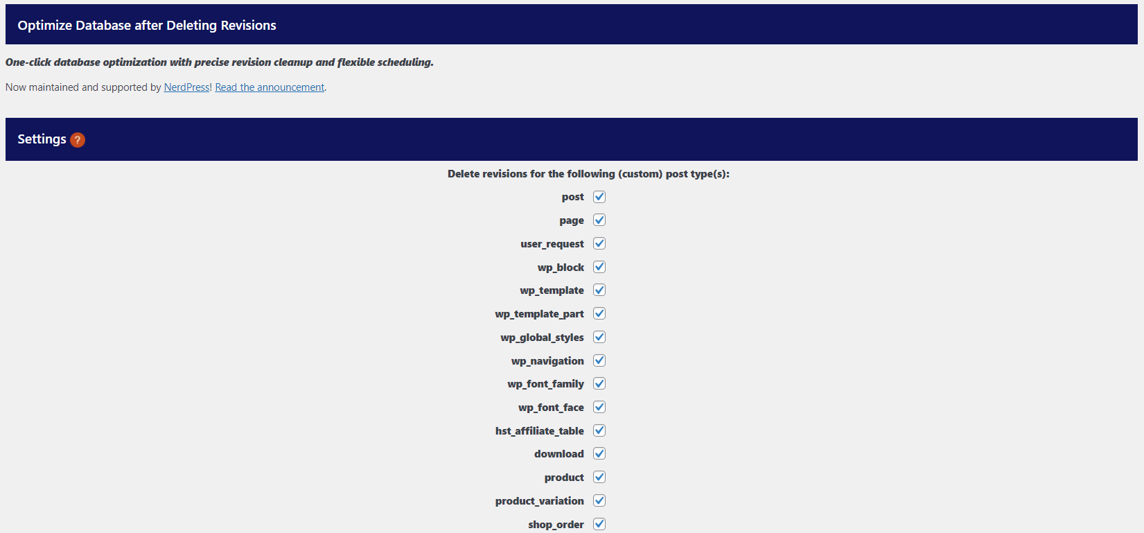 10 best WordPress database plugins for optimization and management