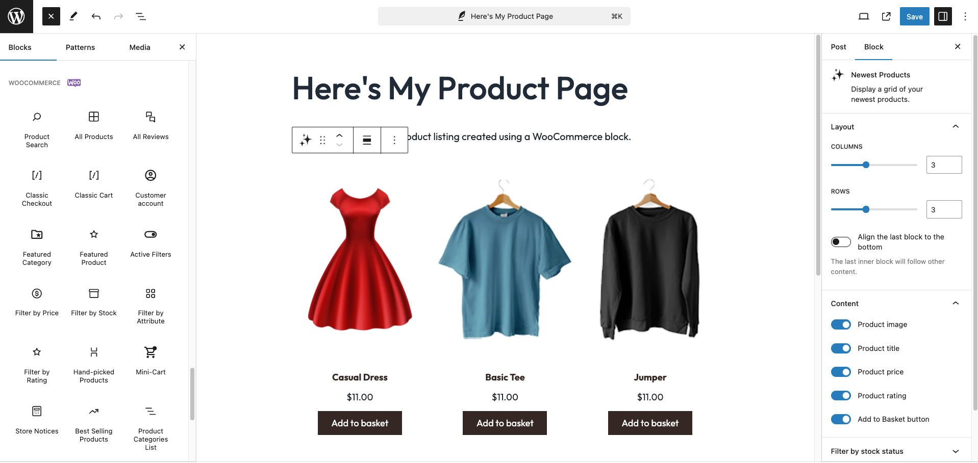 WooCommerce shortcodes: complete list and user guide