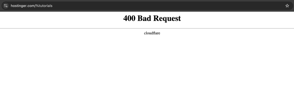 400 Bad Request error: What it means & how to fix it