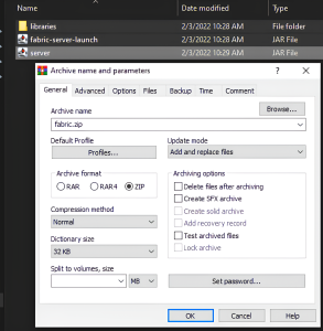 How to install Fabric on a Minecraft server