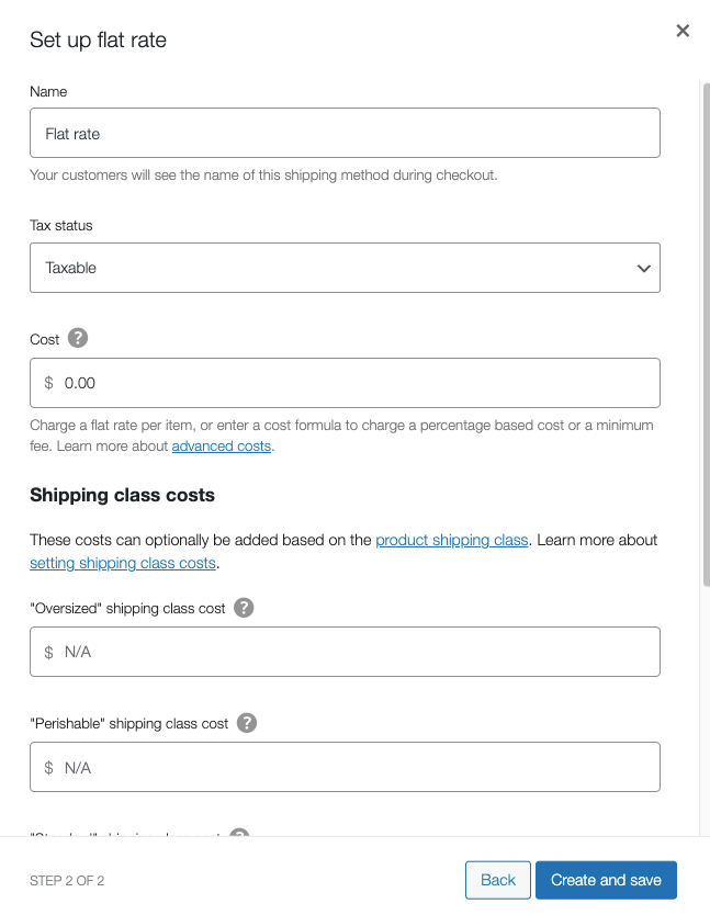 How to set up shipping in WooCommerce