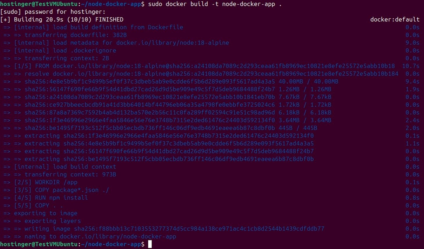 How to build and containerize Node.js Apps with Docker
