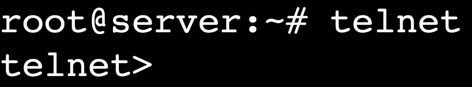 How to use the telnet command in Linux