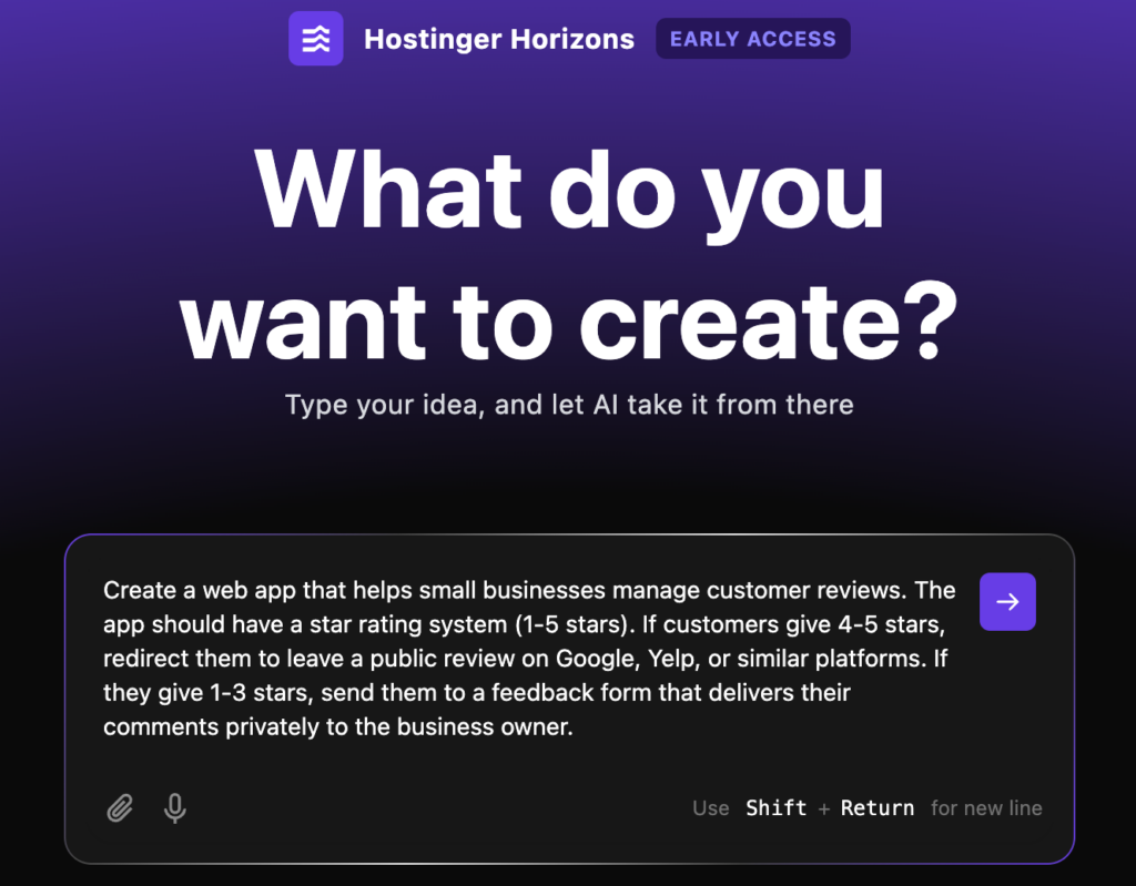 How to create a reviews web app